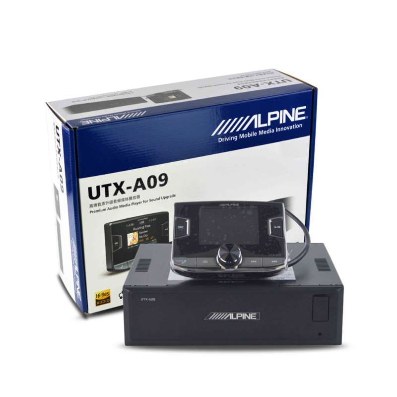 Jual Alpine Utx-a09 Audio Player Mobil Berlisensi Hi-res Audio ...