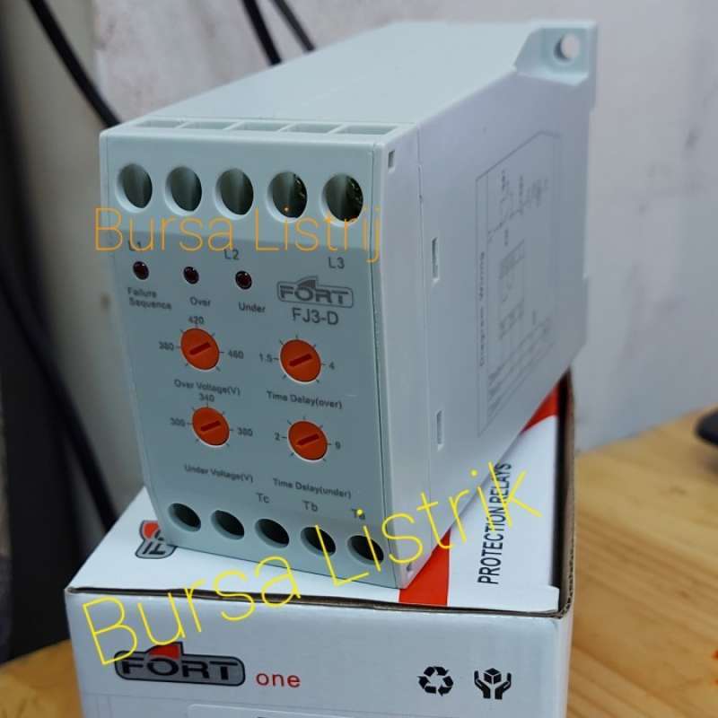 Promo Protection relay Under Over-Phase Failure and Sequence FJ3-D Fort Diskon 23% di Seller ...
