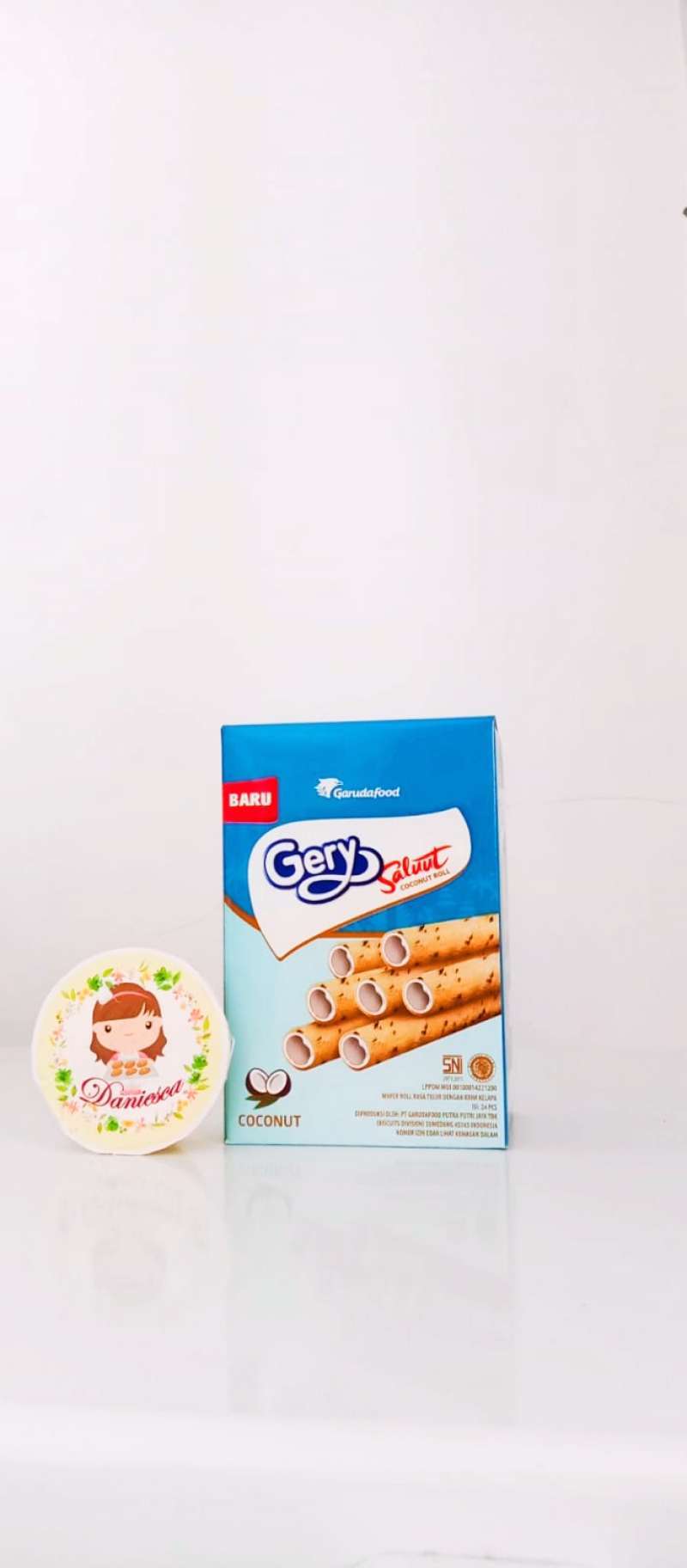 Jual Snack garuda gery chocolatos wafer roll dilan coklat - Dilan Mini ...