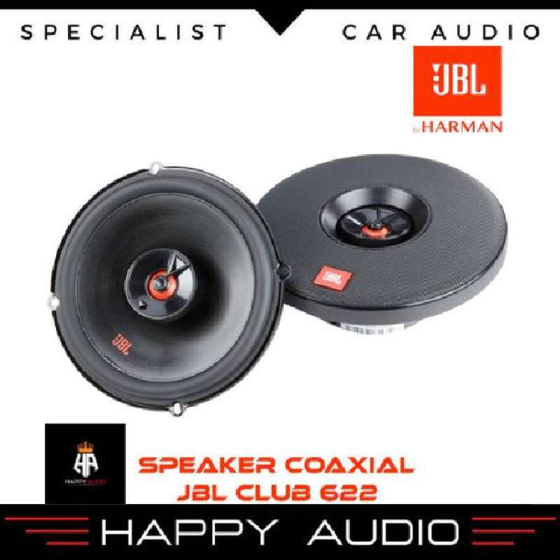 Jual 1 Set Speaker Coaxial Jbl Club 622 6.5 Inch Mid Bass Built In ...