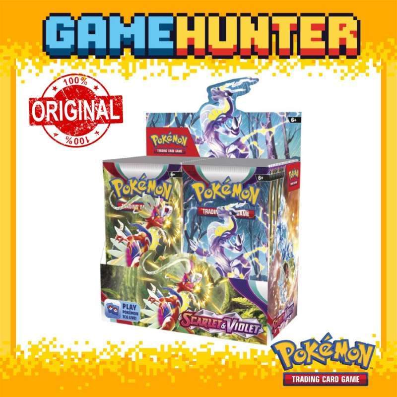 Jual Kartu Pokemon TCG Scarlet Violet Base Booster Box SV01 / SV-01 - BOX di Seller GameHunter ...