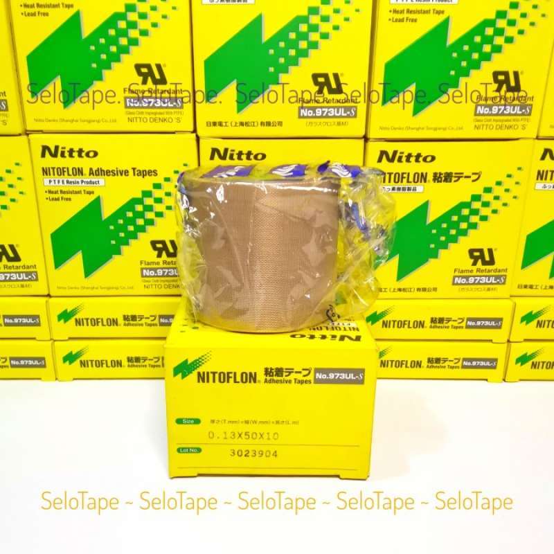Jual Isolasi Teflon Tahan Panas Nitto Original 50Mm di Seller BERKAH ...