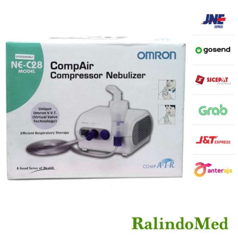 Promo Nebulizer Omron Ne-C28 / Alat Uap Pernafasan / Alat Inhalasi ...