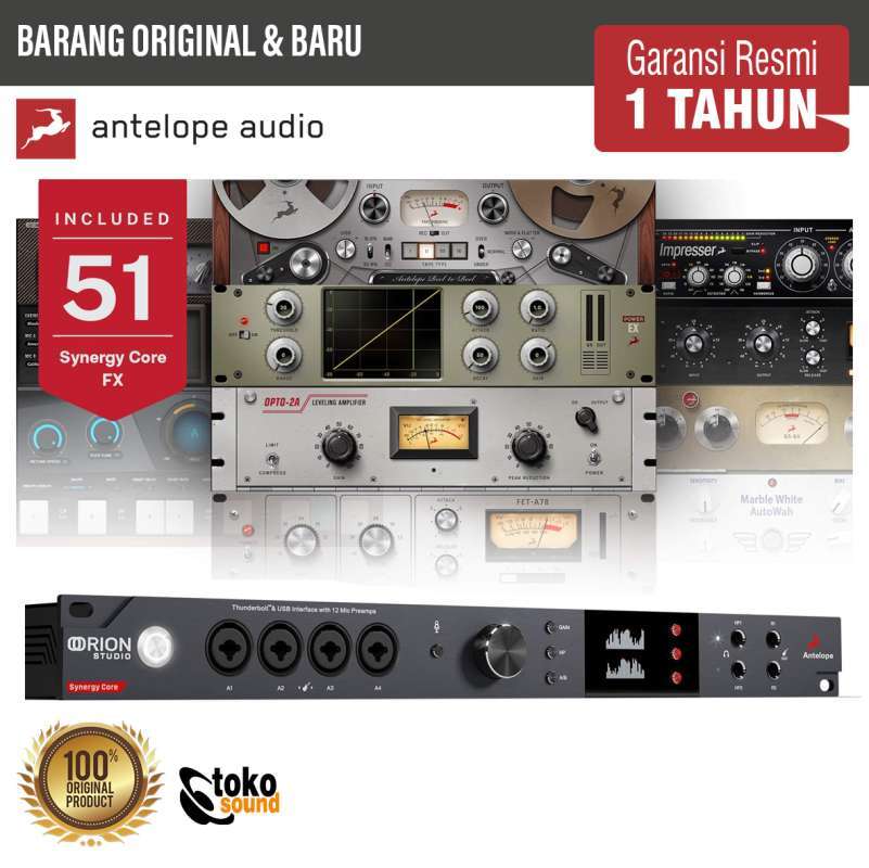 Jual Antelope Orion Studio Synergy Core Pro Audio Interface Thunderbolt ...