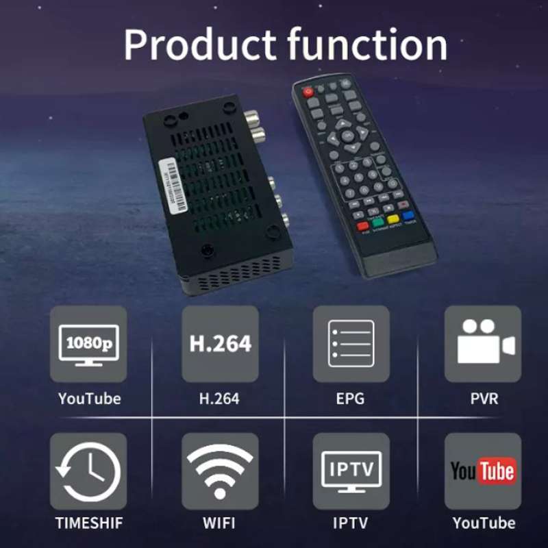 Jual Set Top Box Tv Digital Dvb T2 Set Top Box Wifi Stb Antena Super Hd ...