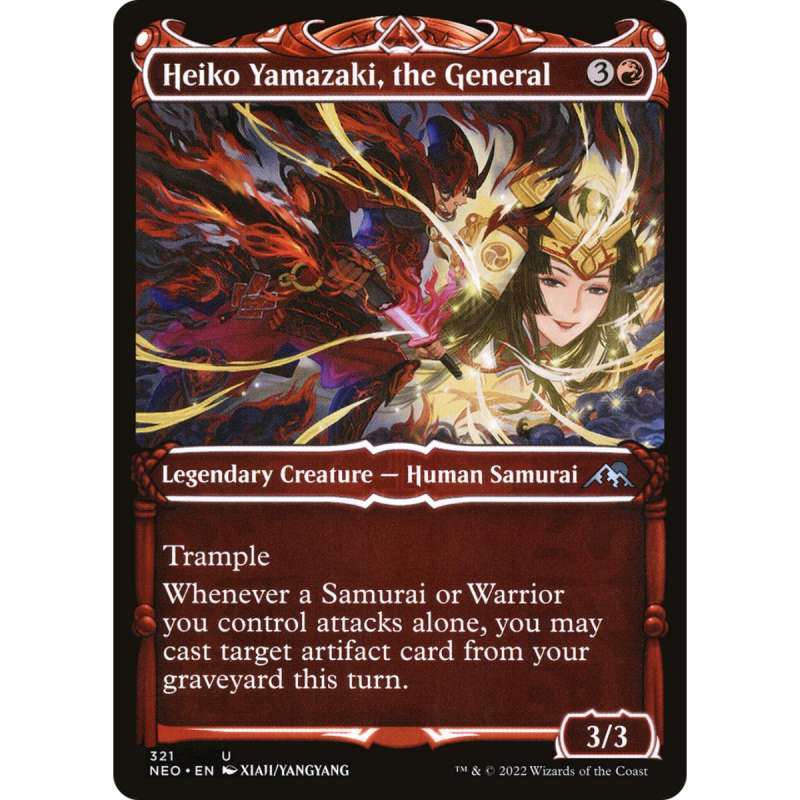 Jual Kartu MTG - Heiko Yamazaki, the General (Showcase) - NEO ...