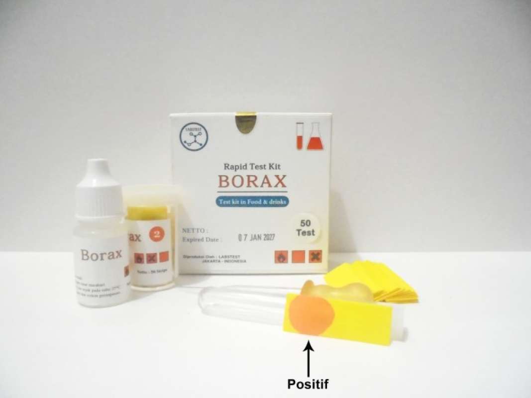 Jual Test Kit Bleng / Boron, Alat Untuk Menguji Kandungan Asam Borat ...