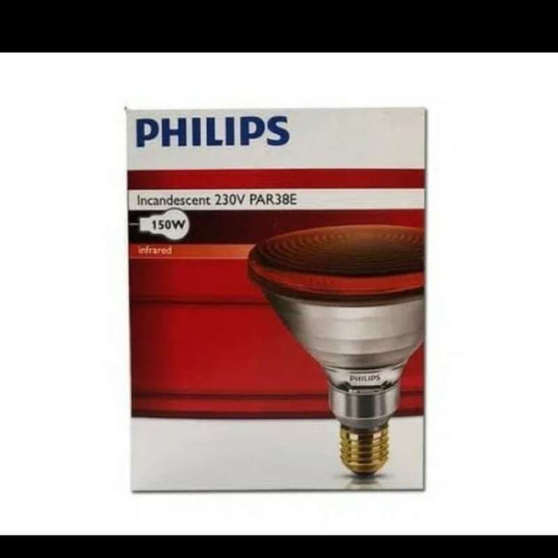 Jual Lampu Infrared Philips Infraphil Par38 Ir 150w / Bohlam Fisioterapi Di Seller Nur Nur Toko ...