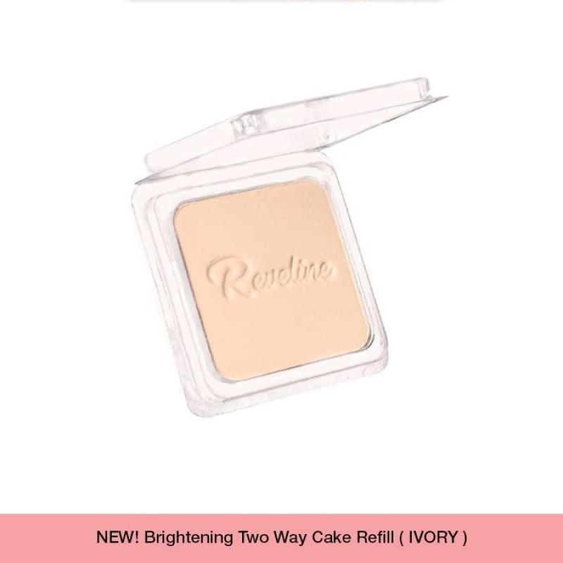 Promo Reveline Refill Brightening Two Way Cake With Puff Diskon 15% Di ...