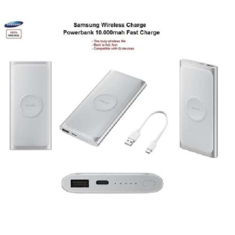 Jual Samsung Wireless Powerbank 10000 Mah Fast Charging - Abu-abu Di ...