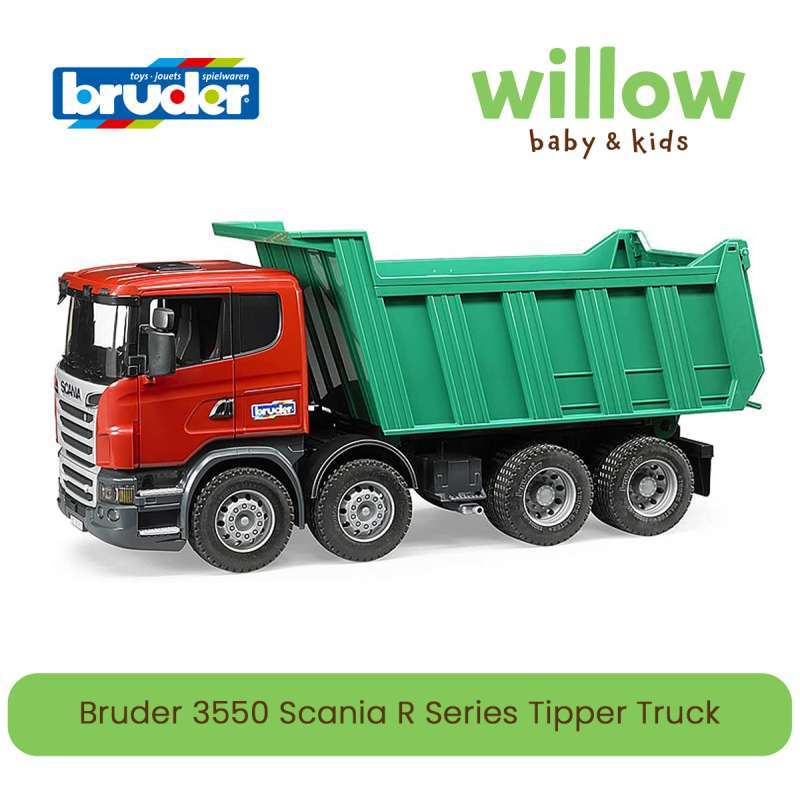 Jual Diecast Truk - Bruder Scania R Series Tipper Truck di Seller ...