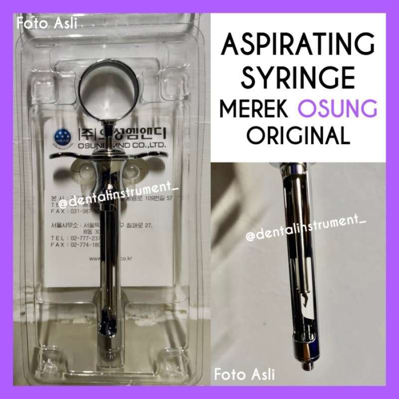 Jual Dental Cytoject /citoject Manual Self Aspirating Cartridge Merek ...