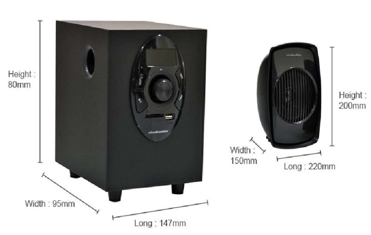 Jual Speaker Simbadda Cst 2000n+ 2.1 Multimedia - Cst2000n+ - Cst 2000 ...