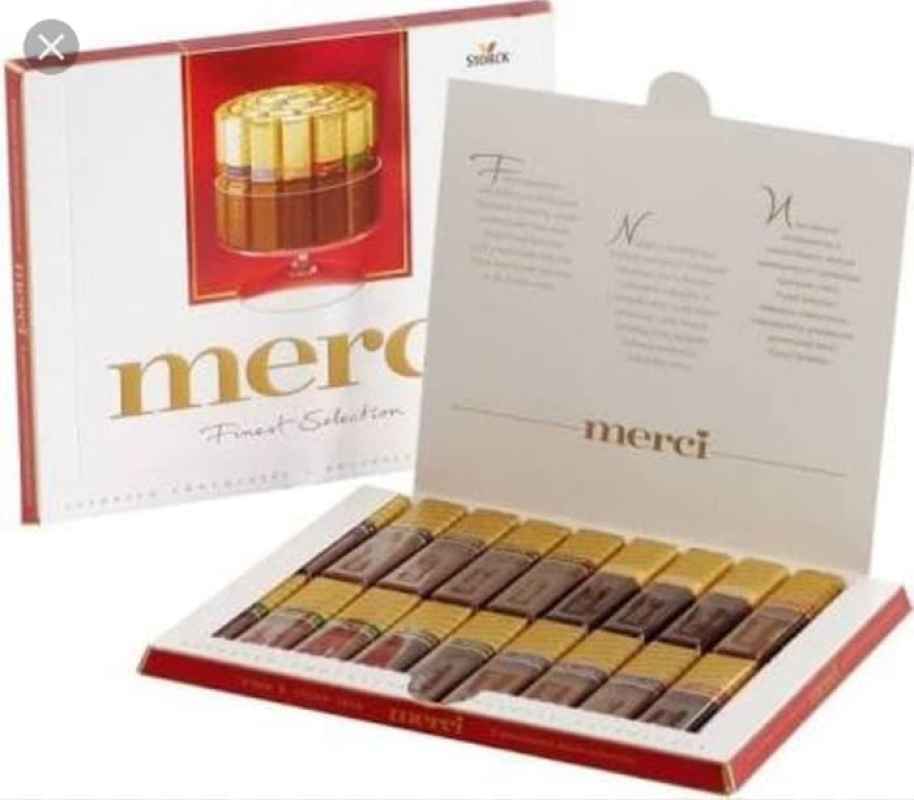 Jual Storck Merci Fine Assorted Chocolate-Coklat Import di Seller Long ...