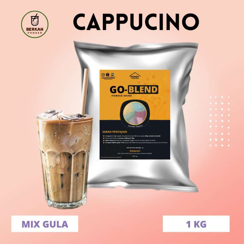 Promo Bubuk Minuman CAPPUCINO 1Kg / Bubuk minuman rasa CAPPUCINO 1Kg ...