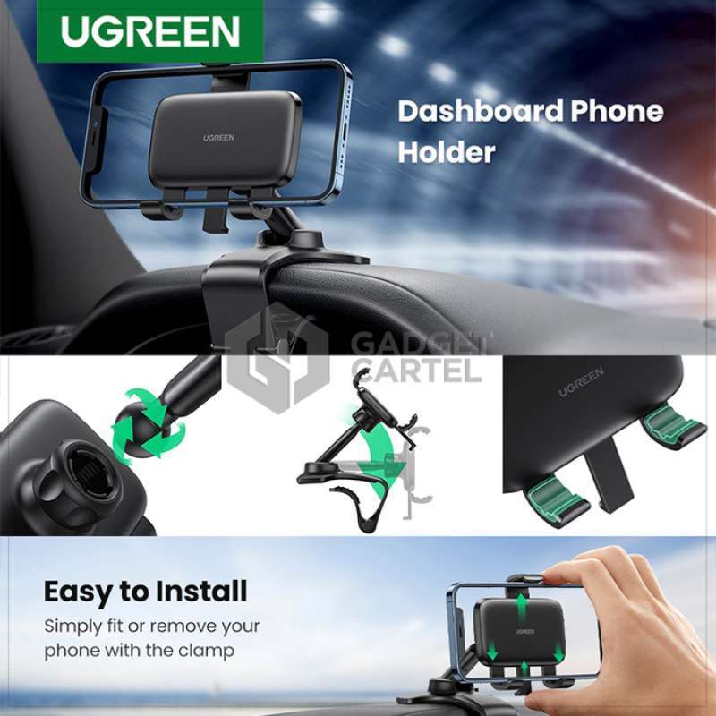 Promo Ugreen 80902 Car Mount Phone Holder Hd For Dashboard Spedoometer ...