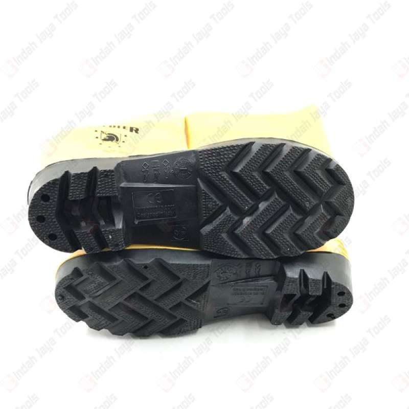 Jual Soldier Sepatu Boot Safety Pvc Kuning - Rainboot Yellow Boots ...