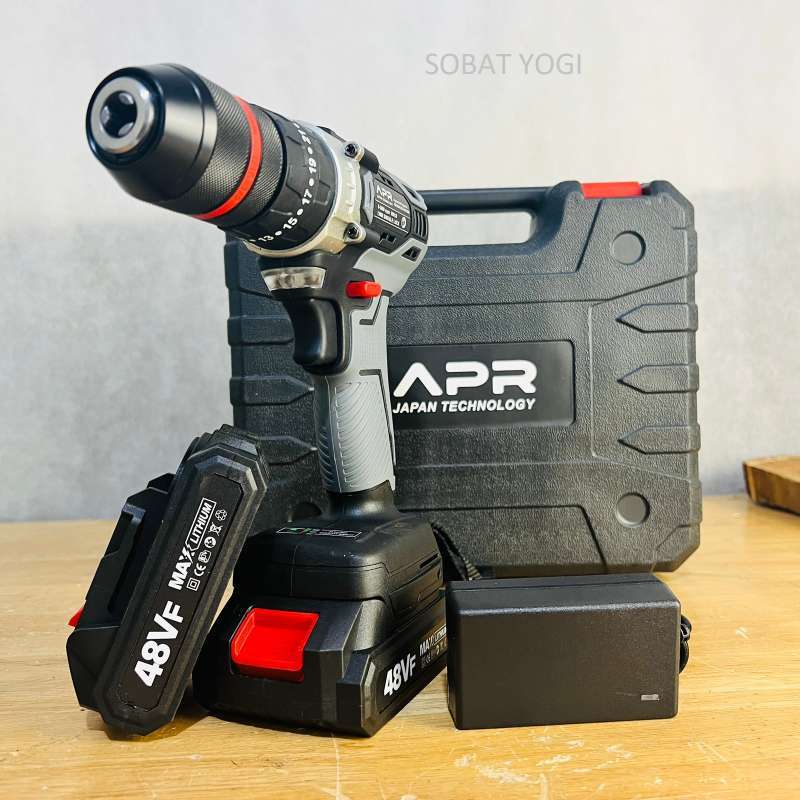 Jual Mesin Bor Cordless Impact Apr Original Murah - Harga Diskon ...