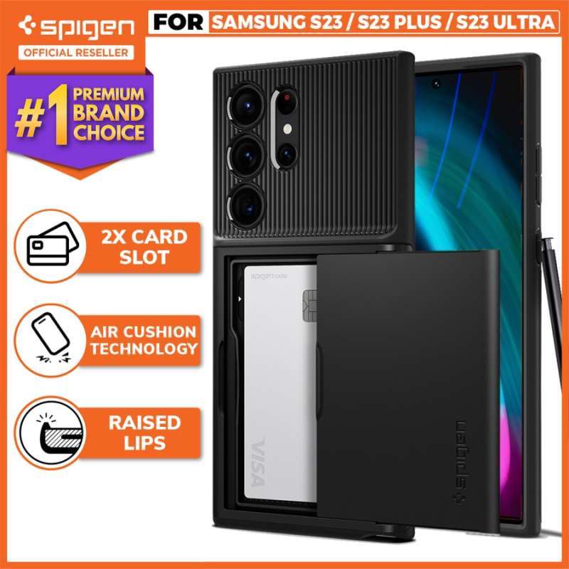 Jual Case Samsung Galaxy S23 Ultra Plus Spigen Slim Armor CS Card Casing di Seller Spigen ...