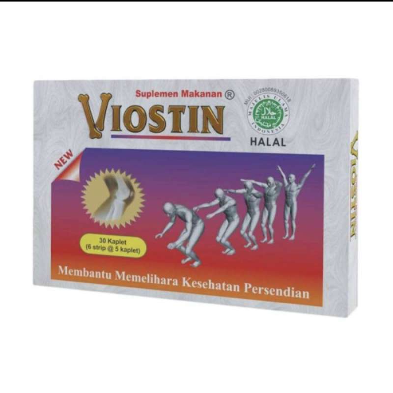 Jual Viostin Ds Isi 30 Tablet Original Supplement Tulang Rawan Sendi Di ...