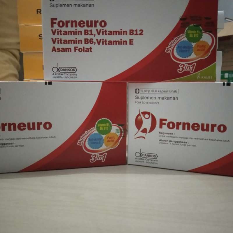 Promo FORNEURO BOX @ 30 KAPSUL ORIGINAL Diskon 33% di Seller Nur Nur ...