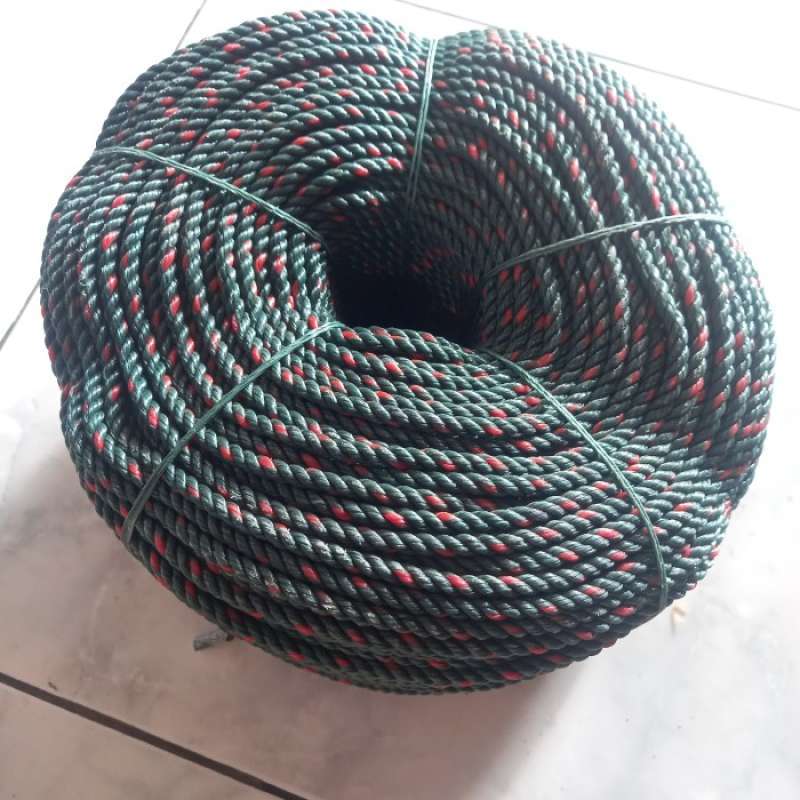 Jual Tali Tambang Ukuran 5mm Tali Tambang Pe 1roll -+200m Di Seller ...