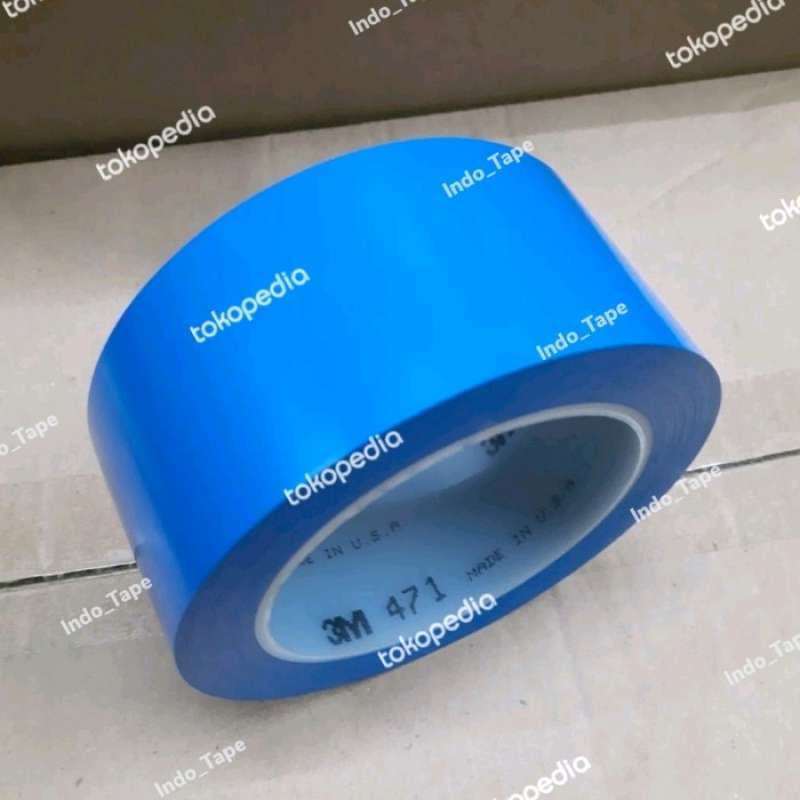Jual 3m Floor Marking Tape 471 Biru Uk 2in X 33m / Lakban Lantai 3m 471 Usa Di Seller Berkah ...