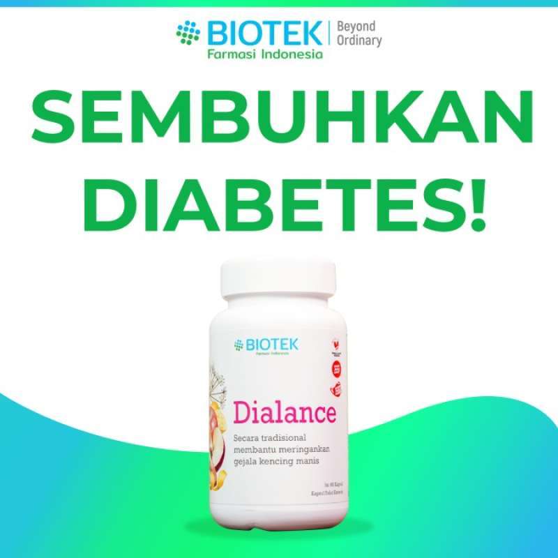 Jual Dialance 60 Kapsul Enterik / Penurun Gula Darah / Obat Diabetes Di ...