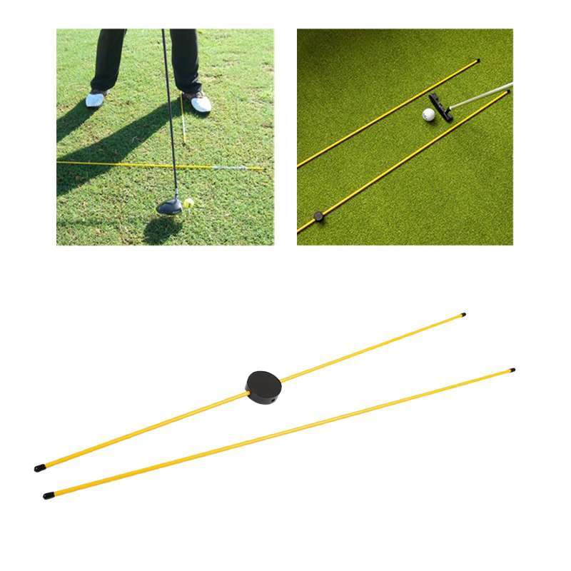 Promo Golf Alignment Sticks Practice aid Swing Trainer for Kids ...