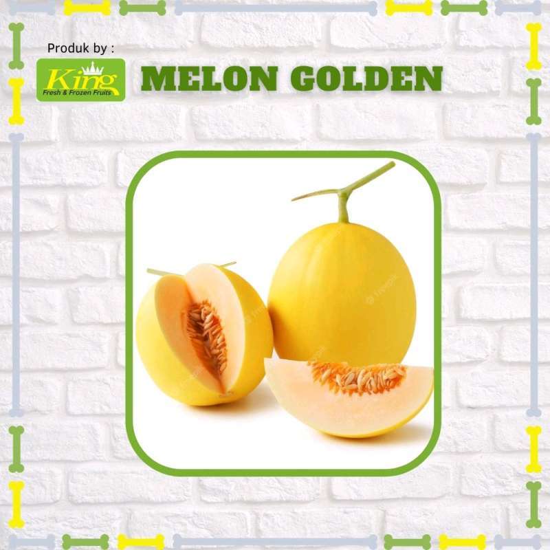 Jual Melon Golden, Melon Golden Segar, Buah Melon Golden Manis Di ...