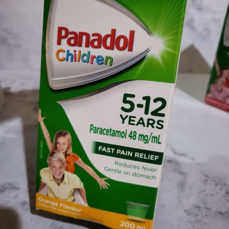 Promo panadol children anak syrup fast pain relief fever original ...