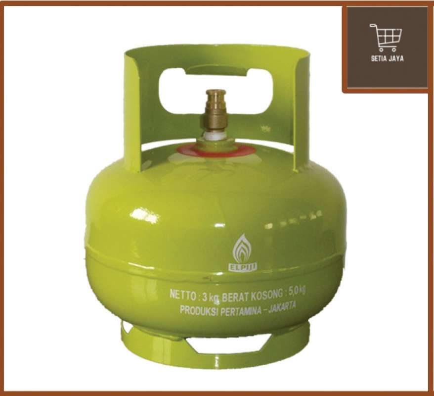 Promo Tabung Gas Elpiji Lpg 3Kg Plus Isi Diskon 23% di Seller Uranus Store - Gandaria Utara ...