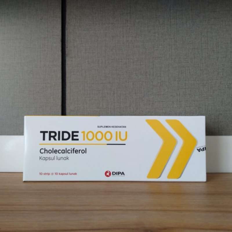 Jual Vitamin D3 1000 IU - Tride 1000 IU di Seller CV Apotik Age Farma ...