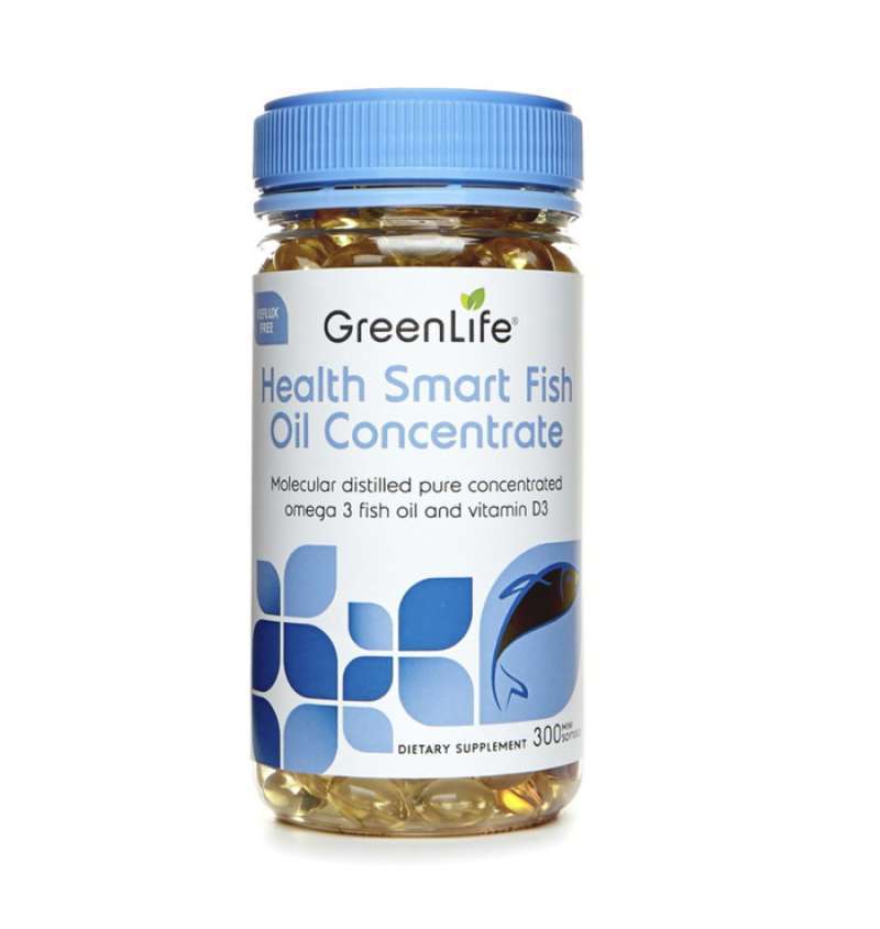 Promo GreenLife Health Smart Fish Oil Concentrate 300 softgels Diskon ...