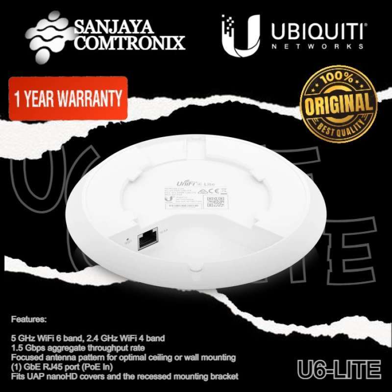 Jual Ubiquiti U6-lite Unifi 6 Lite Access Point U6 Lite Di Seller ...