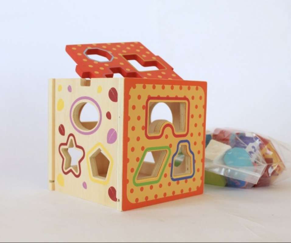 Promo WOODEN PUZZLE CUBE/PUZZLE NUMBER IN A BOX/PUZZLE KAYU ANGKA ...