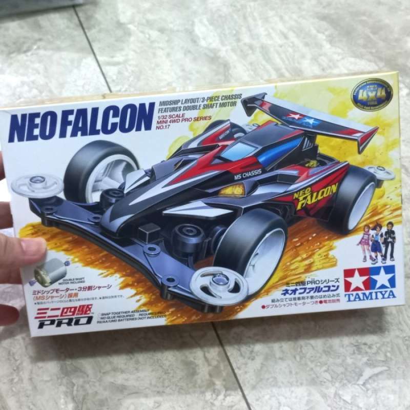 Promo Tamiya 18617 Neo Falcon MS Chassis Diskon 23% di Seller Crystal ...