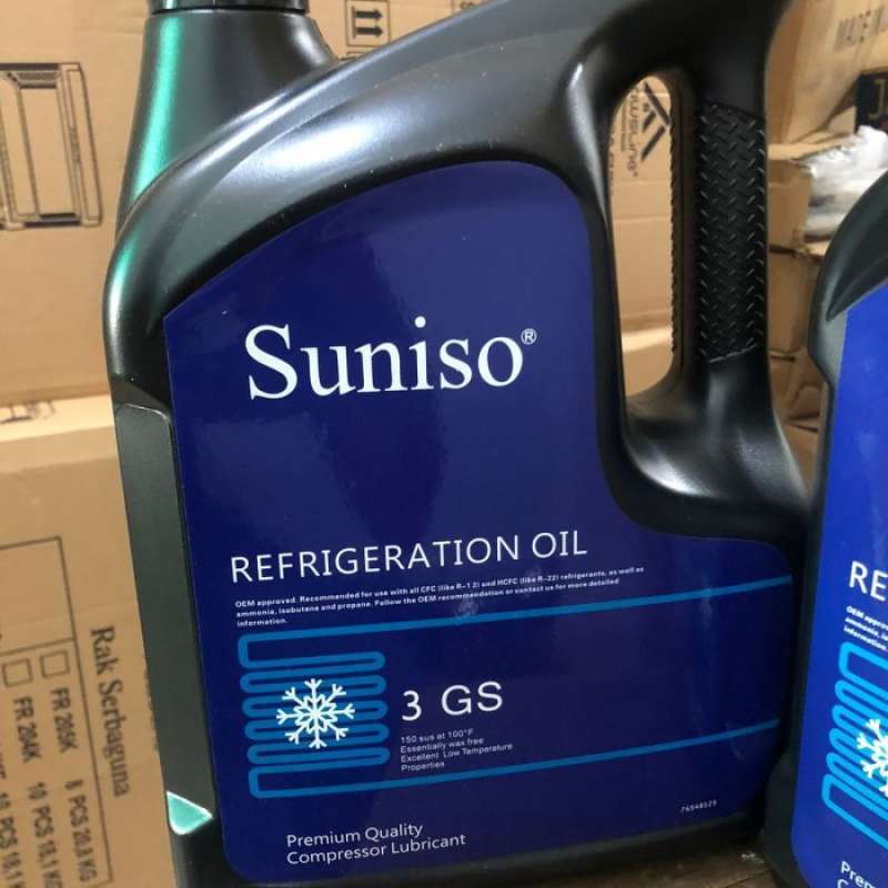 Promo Oil Oli Kompresor Ac Suniso 3Gs 4 Liter Diskon 30% di Seller ...