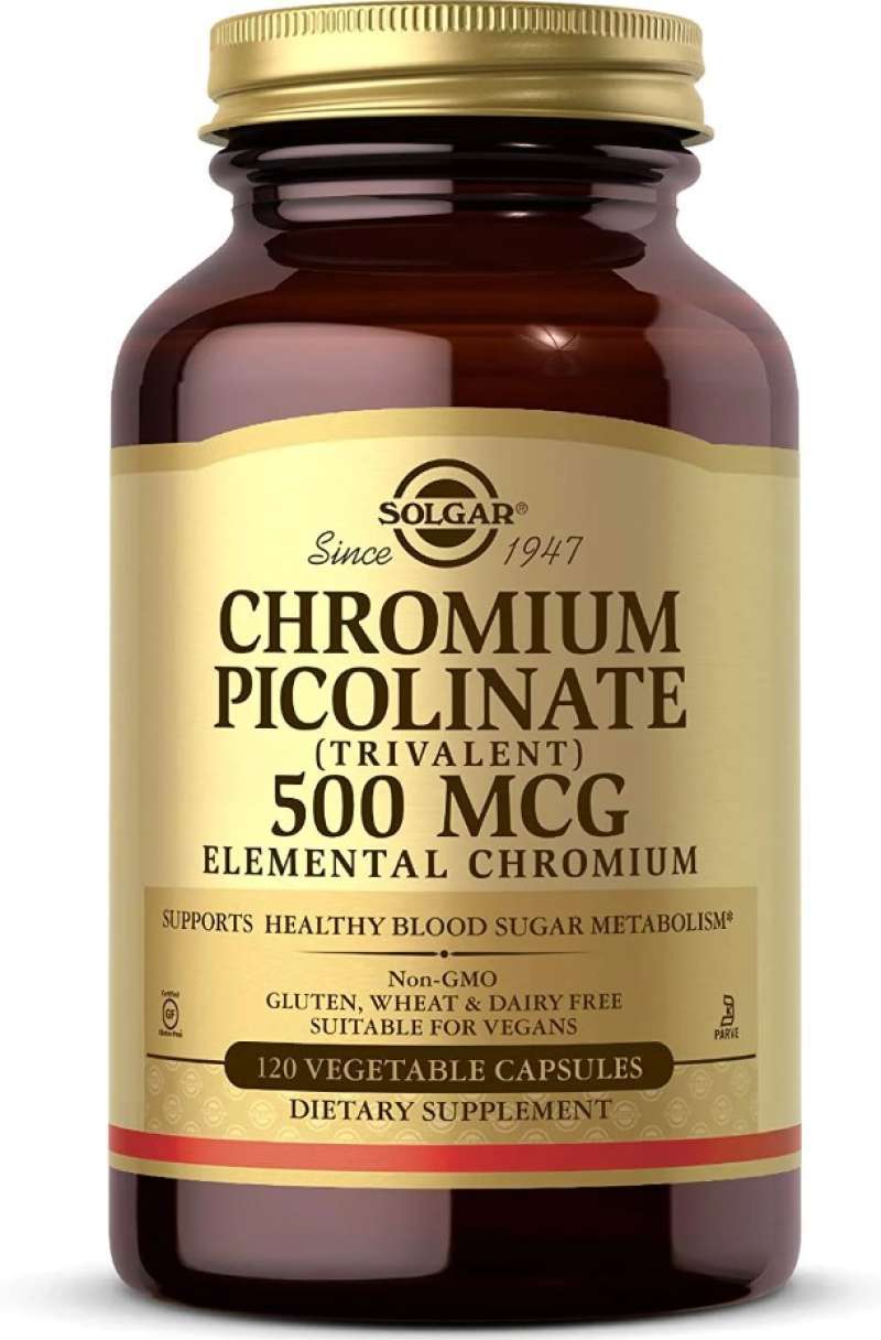 Jual Solgar, Chromium Picolinate, 500 mcg, 120 Vegetable Capsules di ...