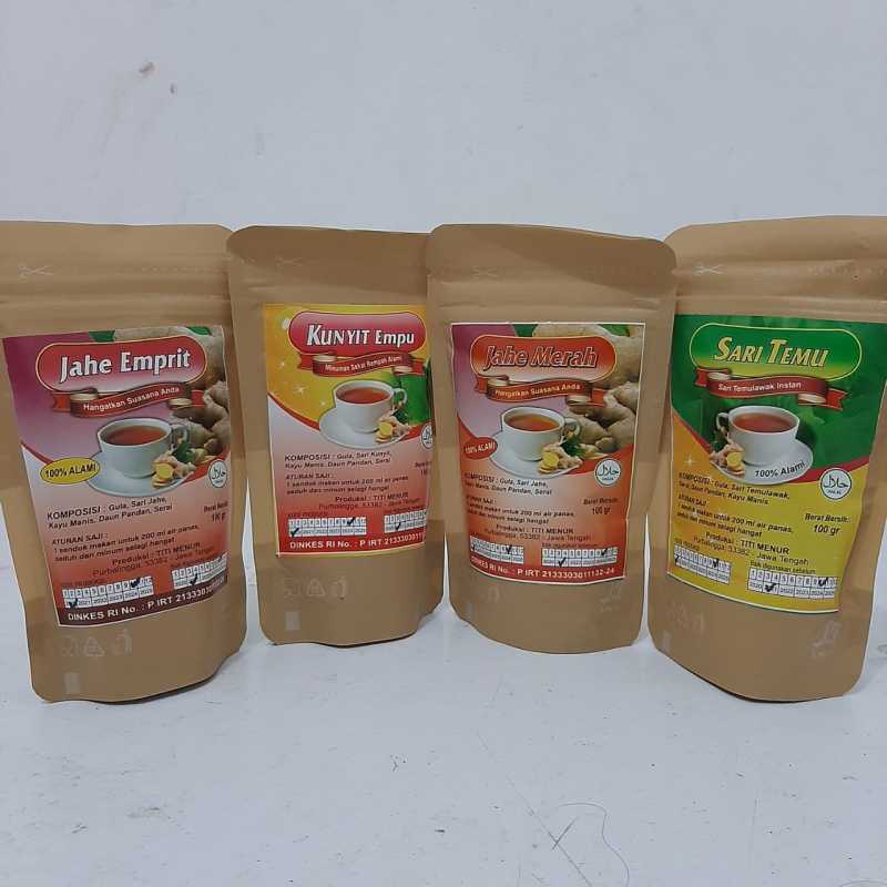 Jual Sari Temu Jahe Merah [100 Gram] di Seller SAJIRA FARM - Meruya ...