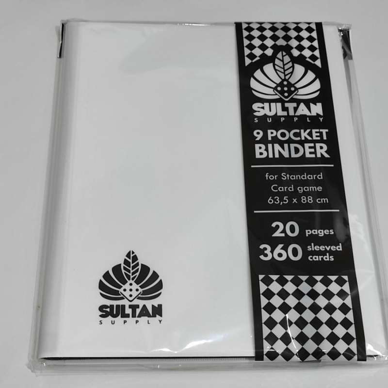 Jual Sultan 9 Pocket Binder 360 Cards - Putih di Seller Raku Hobby Shop ...