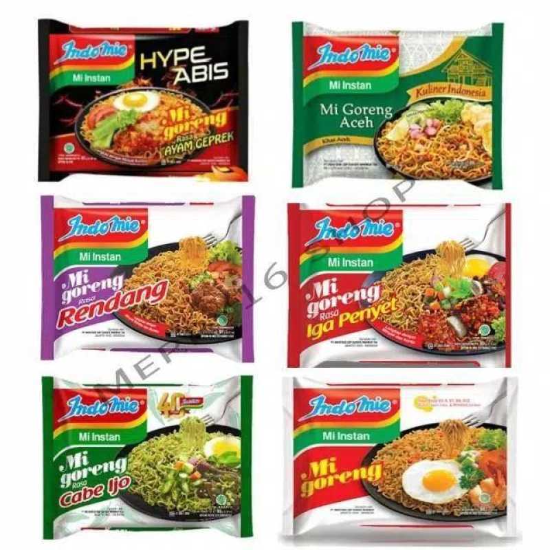 Jual Macam Macam Indomie Goreng - Goreng di Seller cocomot snack ...