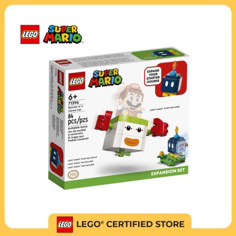 Promo Lego 71396 Super Mario Bowser Jr.'s Clown Car Exp Diskon 9% Di ...