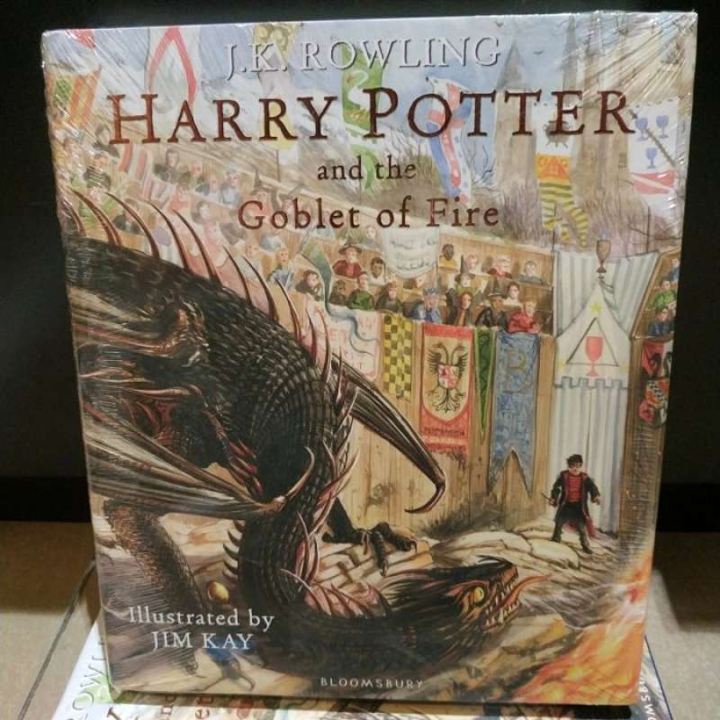 Promo Harry Potter and the Goblet of Fire :Illustrated Edition By JK ...