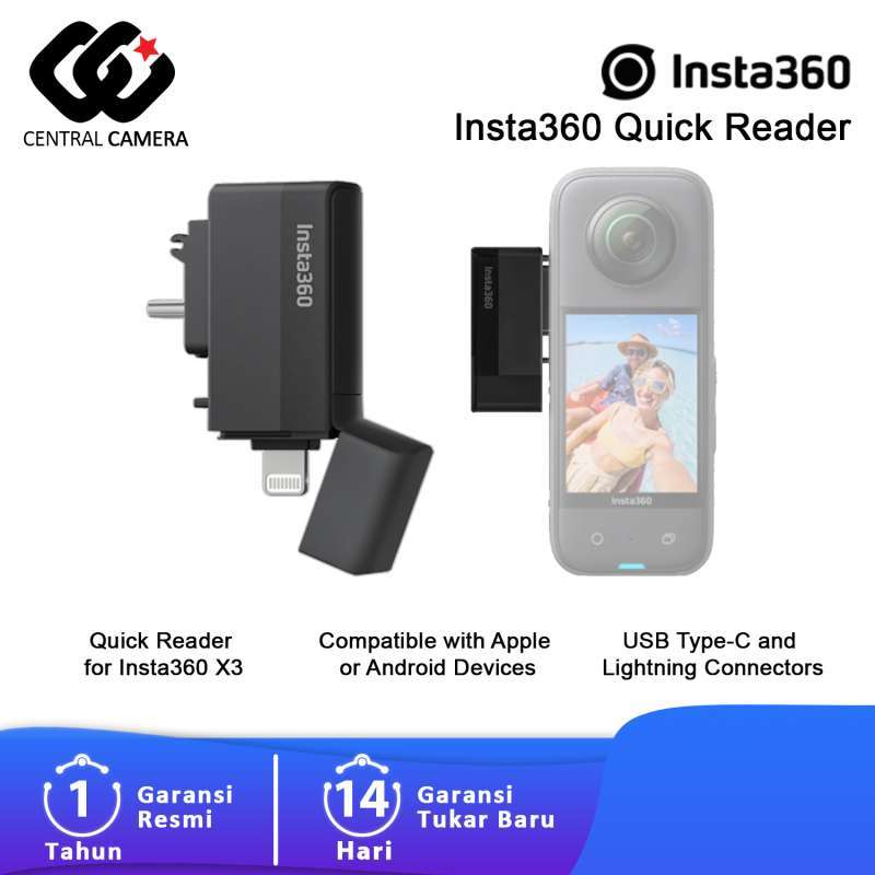 Jual Insta360 One X3 Quick Reader - X3 Quick Reader Di Seller Central Camera - Kamal Muara, Kota ...