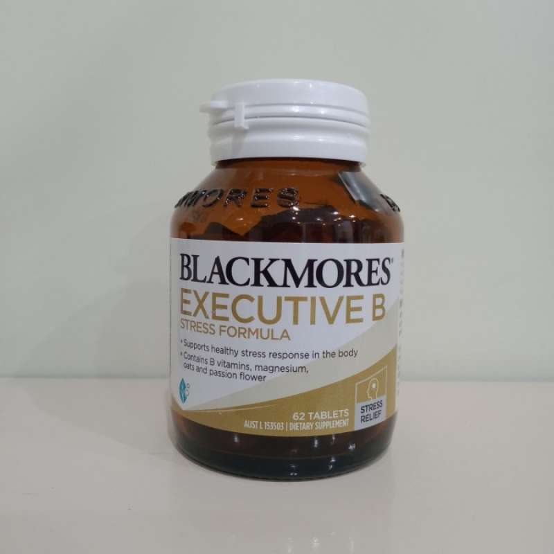 Promo Blackmores Executive B Stress Formula 62 Tablets Diskon 33% di ...