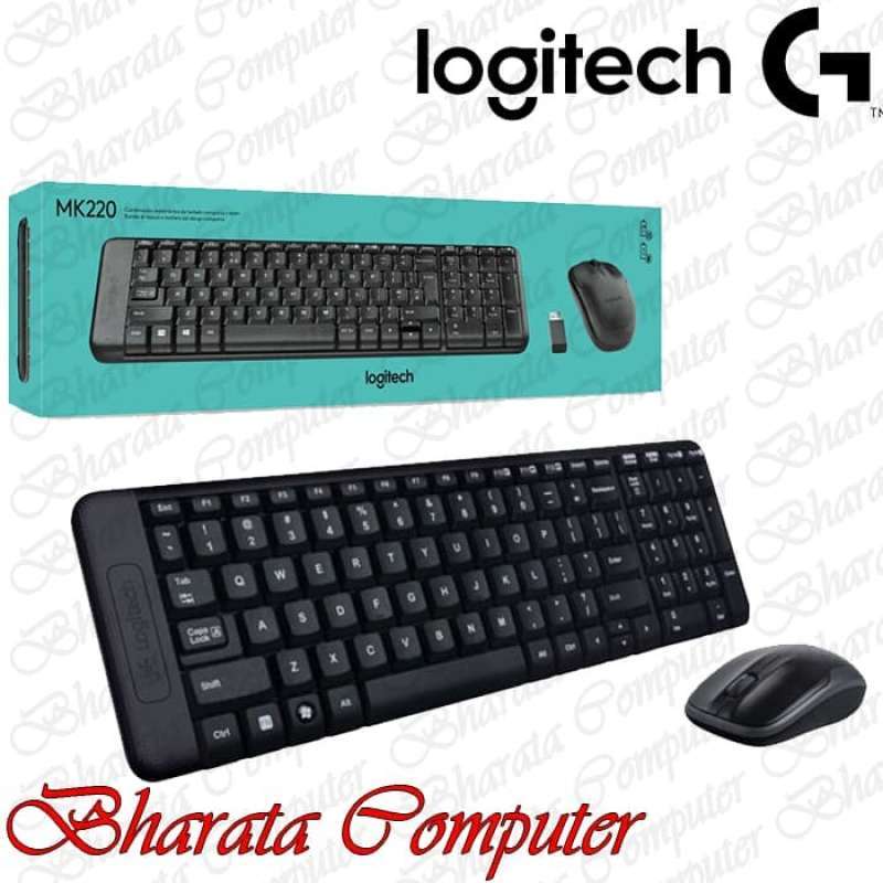 Jual Keyboard Mouse Wireless Logitech Mk220 di Seller Mahanani Store 1 ...