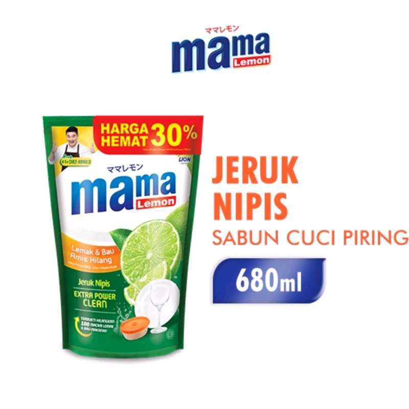 Jual Mama lemon 680 ml x 12 pcs Jeruk nipis ( 1 karton / Dus ) di ...
