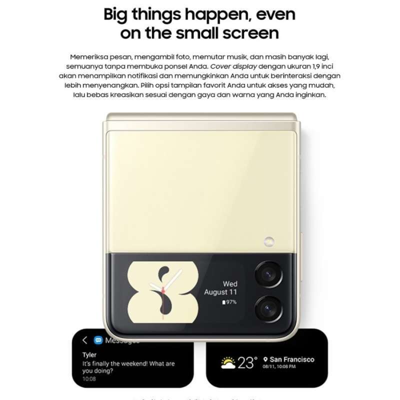 Jual Samsung Galaxy Zflip 3 128 Gb Spesifikasi Original, Murah & Diskon ...