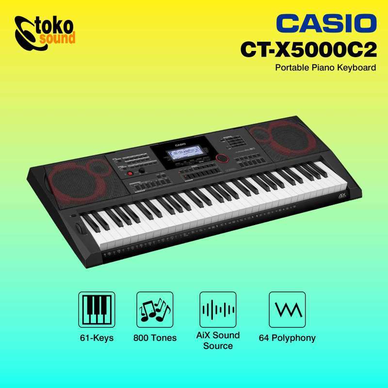 Jual Casio Ct-x5000c2 - 61 Key Casiotone Keyboard Original Di Seller ...